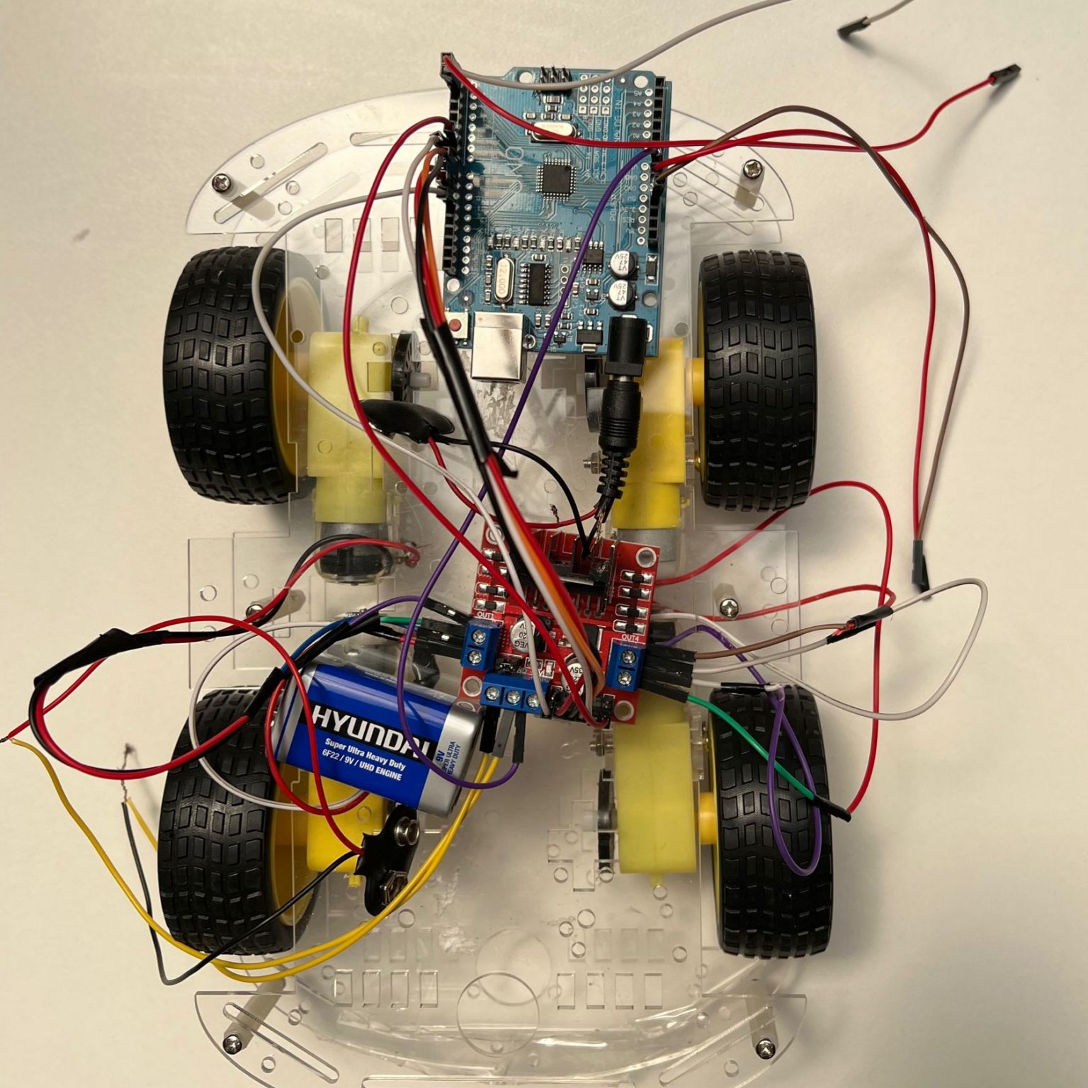 UZAKTAN KONTROLLÜ ARDUİNO ARABA - Çizgi Yazılım Anadolu Lisesi
